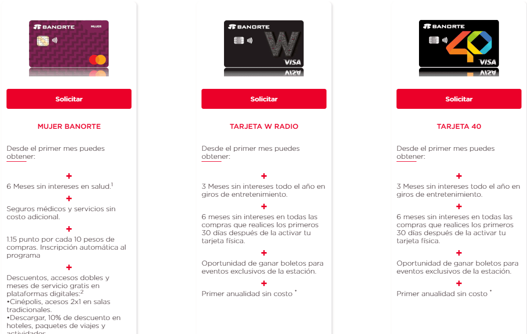 Tarjeta de Crédito Mujer Banorte. Solicitar, beneficios. ¿Te conviene?